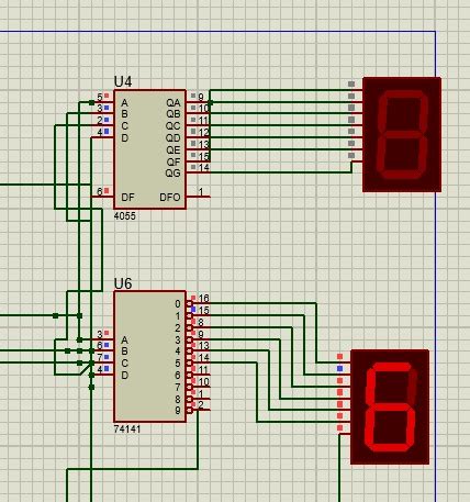 Digital Logic Need Help Regarding Bcd To Segment Decoder