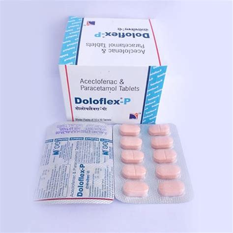 Doloflex P Tablets Nova Indus Pharmaceuticals