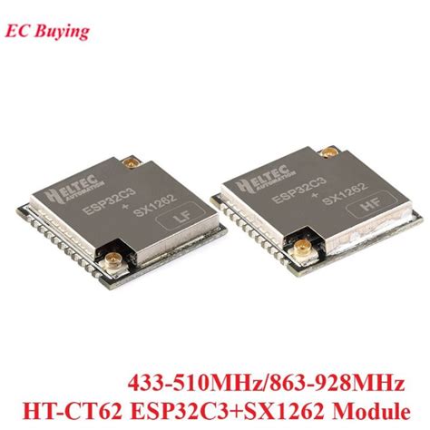 Esp32c3 Ht Ct62 โมดูล Sx1262 Wifi รองรับ Ble Lorawan Node โมดูลไร้สาย