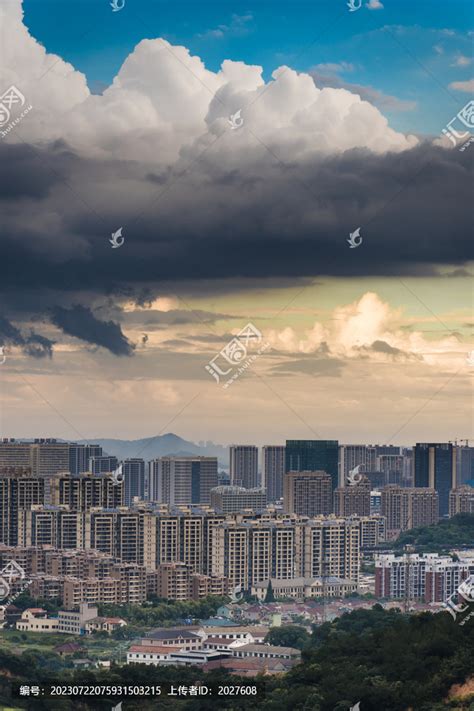 夏季余姚城市风光 都市风光 建筑摄影 摄影素材 汇图网www huitu