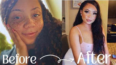 MAKEUP TUTORIAL WITH FRECKLES YouTube