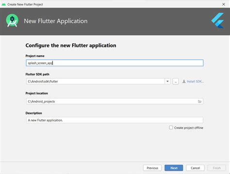 how to add splash screen in flutter