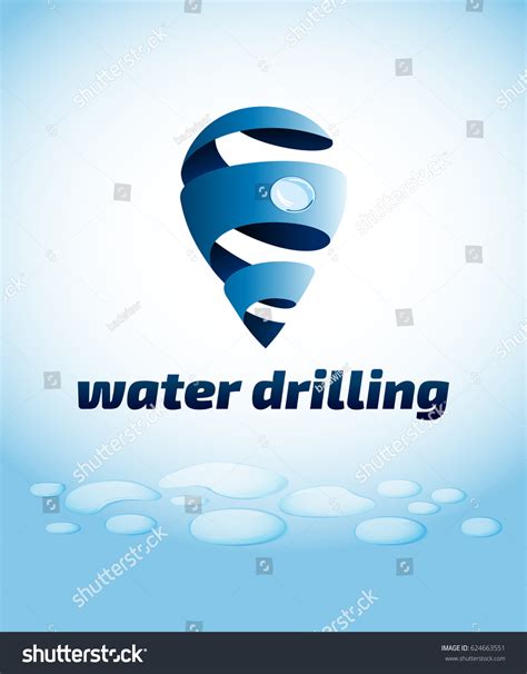 Water Well Drilling Logo