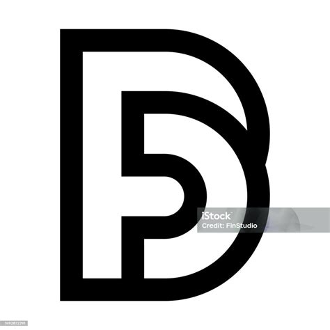Logo Bp Awal Inovatif Profesional Dan Logo Pb Huruf Bp Atau Pb Monogram