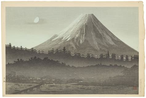A Group Of Four Prints Of Mount Fuji By Shotei Takahashi On Artnet