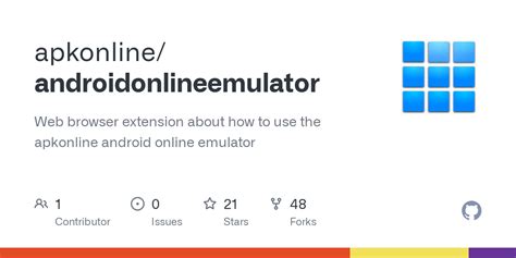 Github Apkonlineandroidonlineemulator Web Browser Extension About
