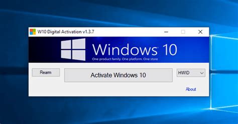 نرم افزار W10 Digital Activation ورژن 1 3 9 فعال ساز تمام نسخه های ویندوز و آفیس