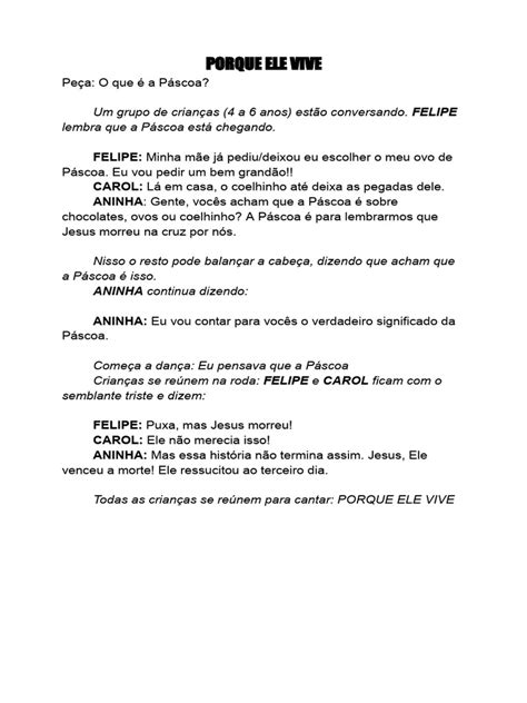 Porque Ele Vive Pdf