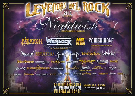 Leyendas Del Rock Festival Warcry
