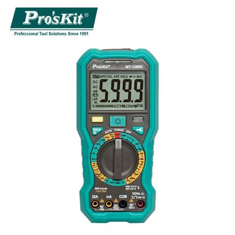Proskit寶工3 56真有效值數位電錶 Mt 1280d Prokits