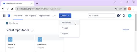 Link A Sql Server Database To A Git Repository In Bitbucket