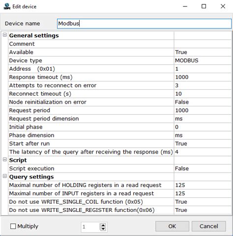 Modbus Universal Masteropc Server Quick Start Example 1 Operation