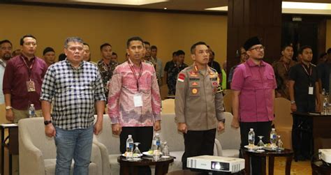 Ketua DPRD Batam Nuryanto Hadiri Undangan KPU Batam Di Hotel Swiss Bel