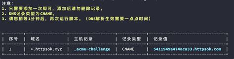 httpsok SSL证书自动续期 快速开始