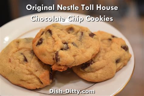Recipe Of Original Toll House Chocolate Chip Cookie Recipe