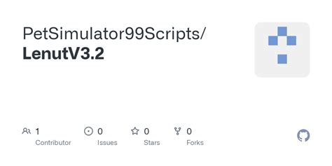 LenutV3 2 Ps99 At Main PetSimulator99Scripts LenutV3 2 GitHub