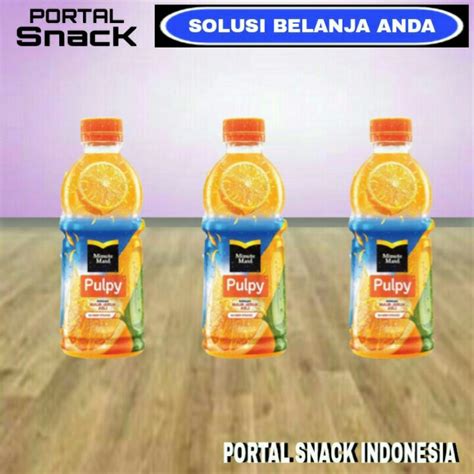 Jual Minute Maid Minuman Pulpy Orange 1 Liter Shopee Indonesia