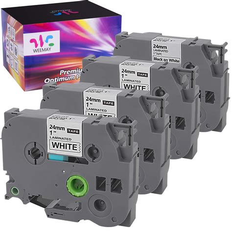 Buy Weemay Compatible Label Tape Replacement For Tz 251 Tz251 Tze 251