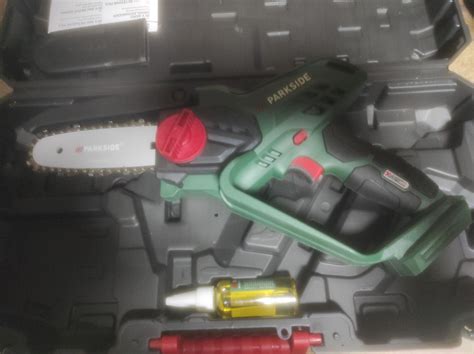 цепная пила парксаид 20вольт