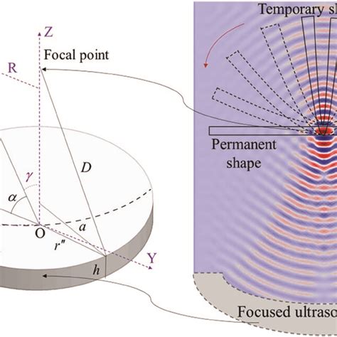 Schematic Representation Left And Finite Element Simulation Snapshot