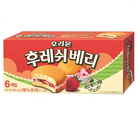 오리온 후레쉬베리 168g 배민스토어