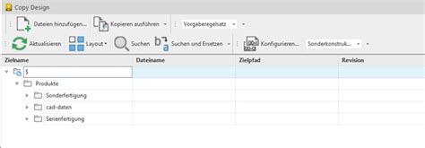 Copy Design Dialog Is Missing Functions And Whole Menu In Vault