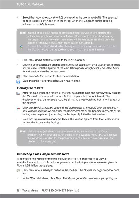 Plaxis D Tutorial Manual PDF
