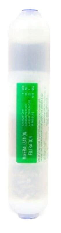 Inline Remineralising Water Filter Cartridge Superpure 2x10 Inch