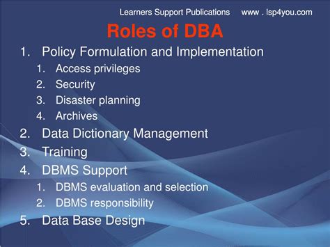 Ppt Database Users And Administrator Powerpoint Presentation Free