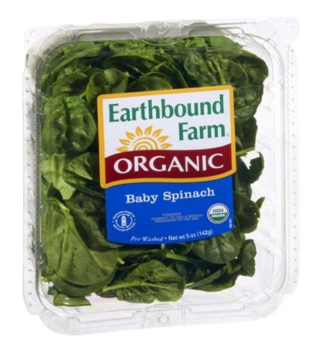 Earthbound Farm Organic Baby Spinach Hy Vee Aisles Online Grocery