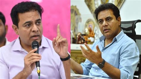 Even If He Wants To Withdraw From Politics Ktr Sensational Comments