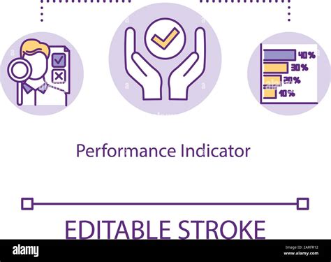 Performance Indicator Concept Icon Kpi Efficiency And Productivity