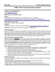 CHEM Syllabus AK OB Pdf Spring The City College Of New York CHEM Exploring