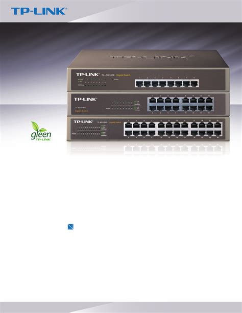 Tp Link Tl Sg1016D V3 Data Sheet SG1008、TL SG1016D、TL SG1024D Datasheetpdf