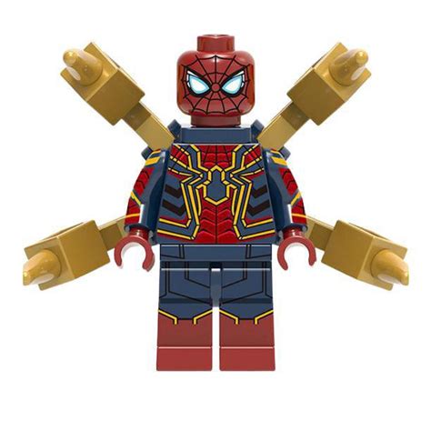 Boneco Bloco De Montar Spiderman Iron Aranha De Aço no Shoptime