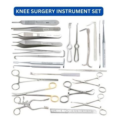 Knee Surgery Instrument Set At 749900 Inr In New Delhi Surgical