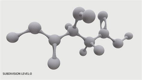 Modèle 3d De Molécule Dacide Malique Avec Pbr 4k 8k Turbosquid 1944510