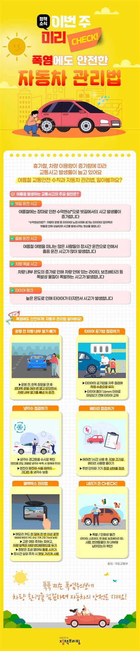 이번 주 미리체크 폭염에도 안전한 자동차 관리법 네이트 뉴스