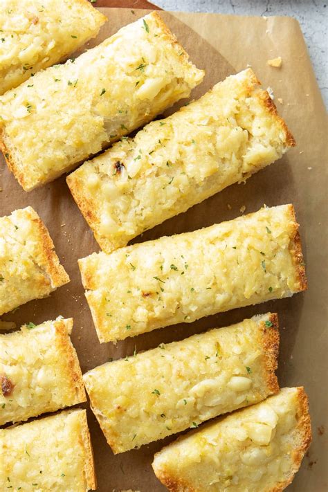 Roasted Garlic Bread Homemade Recipe Beaming Baker