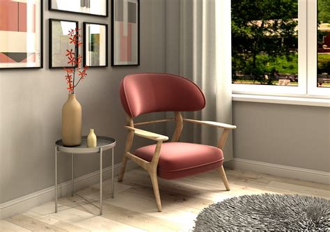 Кресло в стиле 60-х. Armchair in the style of the ' 60 on Behance
