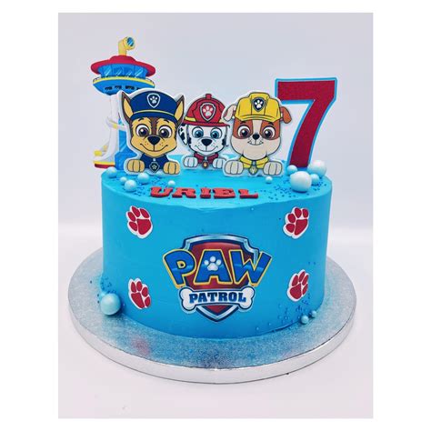Blue Paw Patrol Birthday Cake Cambridge Fancy Cakes