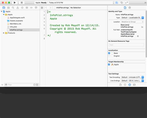 Macos Nskeyedunarchiver Error After Renaming Xcode Project For Osx