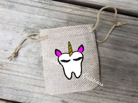 Unicorn Tooth Fairy Svg Etsy