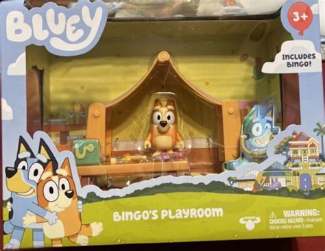 Bluey Bingos Playroom Includes Bingo Canopy Table Computer And