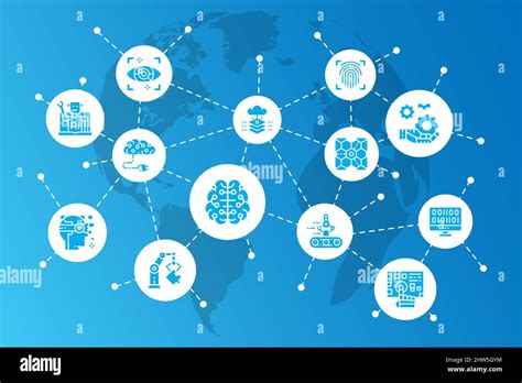 Artificial Intelligence Icon Business Banner Robotics Chatbot