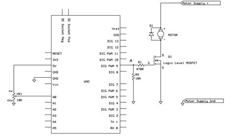 Dc Motor Is Not Working In Real Life Circuit General Electronics