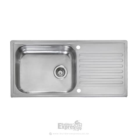 Stainless Steel Kitchen Sink Single Bowl Builders Express Store