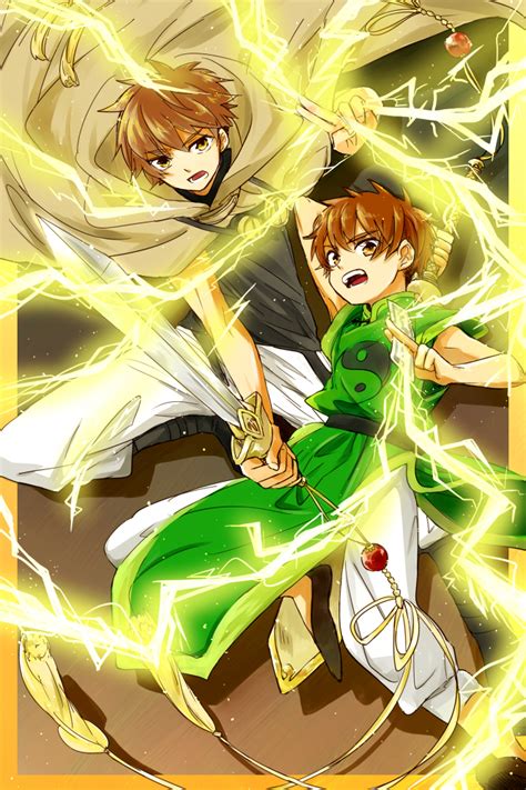 Li Syaoran And Xiaolang Cardcaptor Sakura And 1 More Drawn By Akizuki