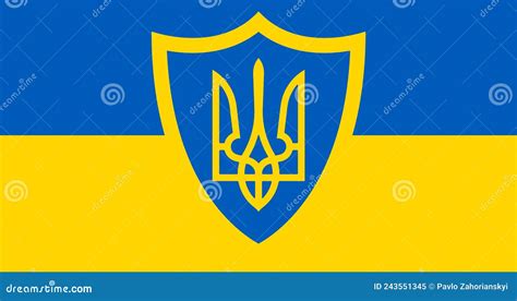 Shield With Ukraine Flag Icons Set Vector Isollaed Safety Protect