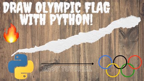 Draw Olympic Flag With Python 🔥 Turtle Programming Easy Tutorial 😄 By Tech At 1 Youtube